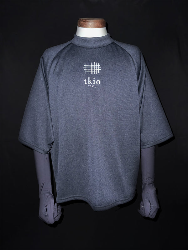 tkio kite sleeve tee[BLACK] [ONE size] – tkio(トゥキオ)公式オンラインストア